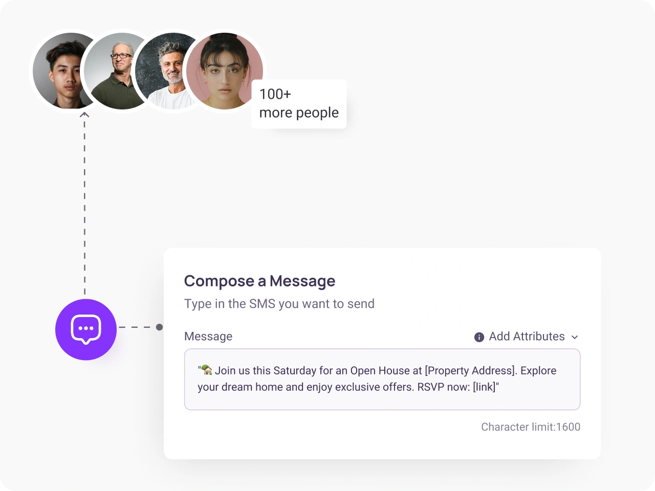 Mass Texting Service | Send SMS Campaigns with KrispCall